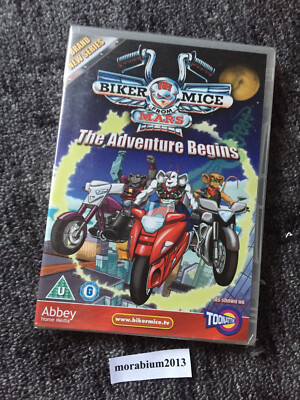 BIKER MICE FROM MARS - THE ADVENTURE BEGINS - UK DVD - Region 2 PAL ...