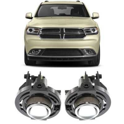 For 2014 2015 Dodge DURANGO Fog Light Assembly Pair Passenger & Driver ...