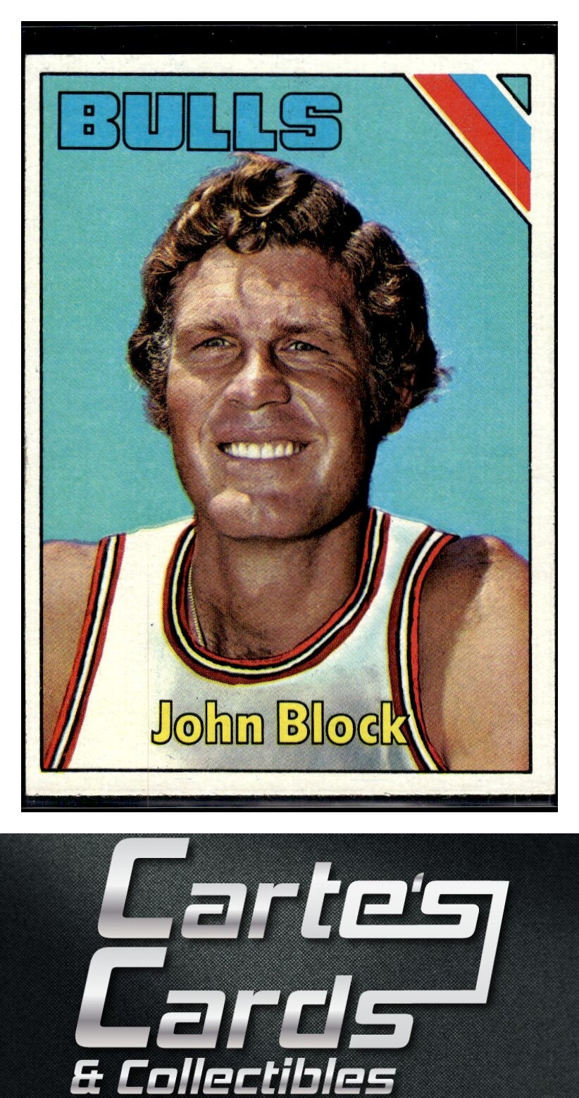 John Block 1975-76 Topps #64 Chicago Bulls | eBay
