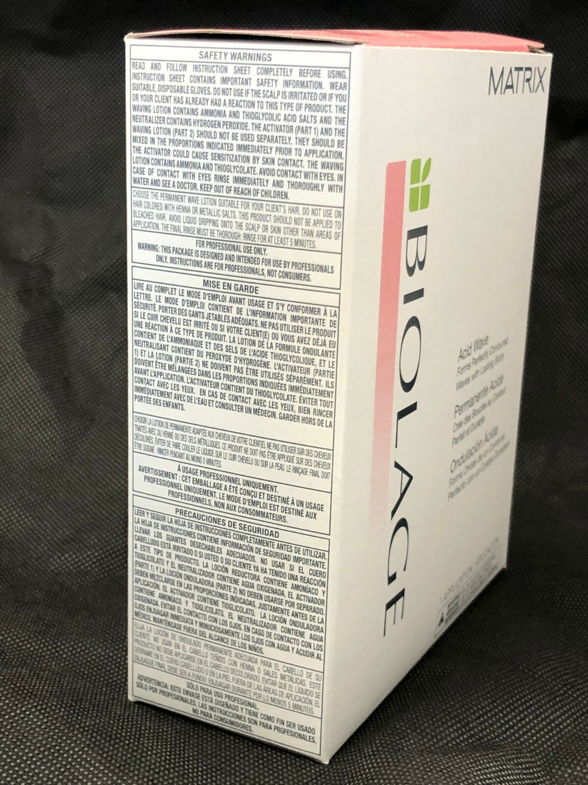 Matrix Biolage Acid Wave Perm (Set of 2) | eBay