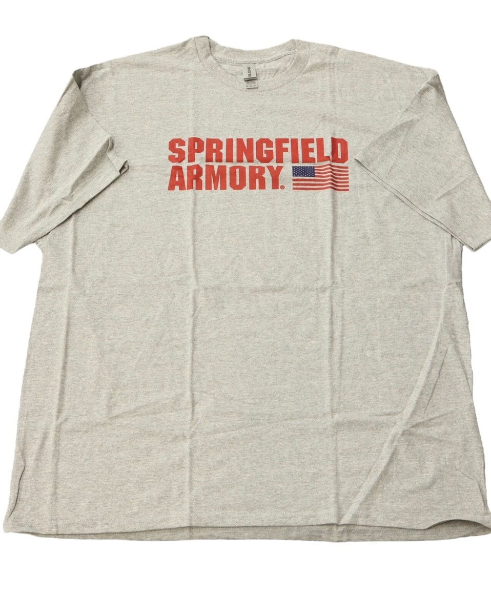 Springfield Clothing Logo TLMKKI Men's Springfield Armory T Shirt