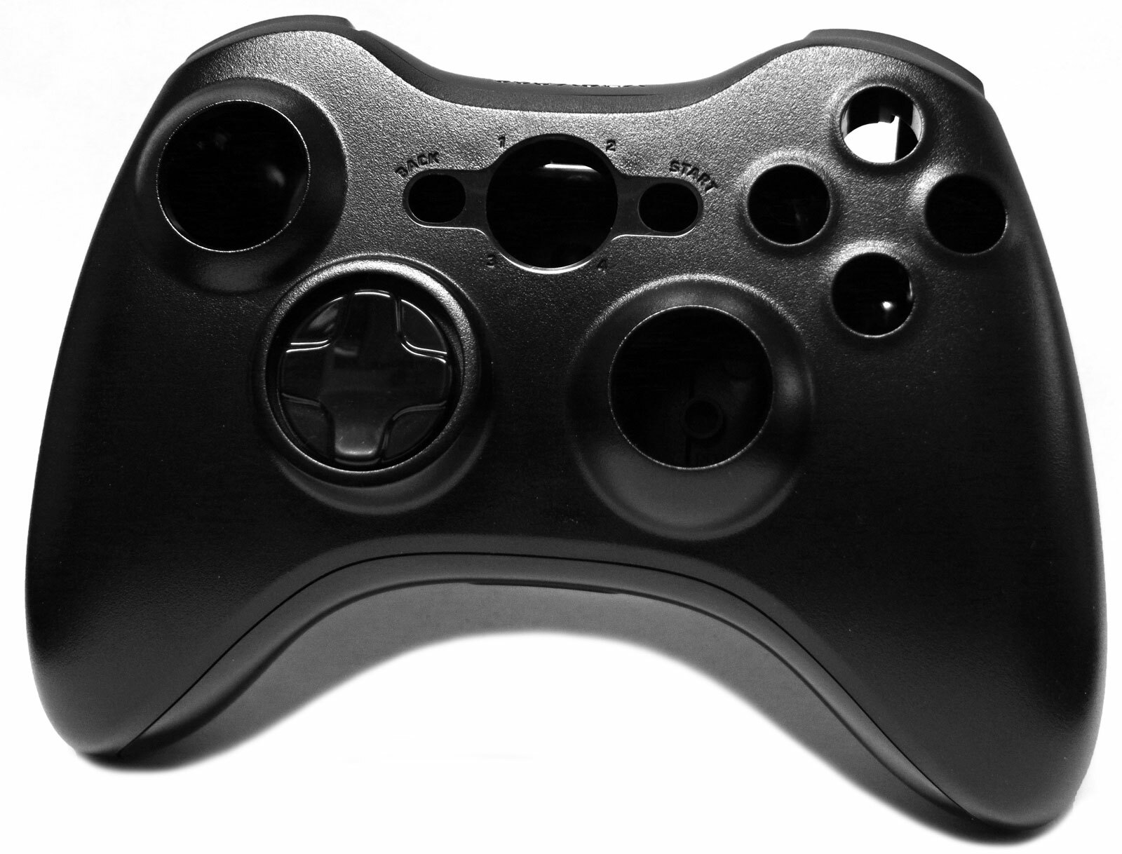 Genuine Microsoft OEM XBOX360 Black Wireless Controller Housing Shell ...