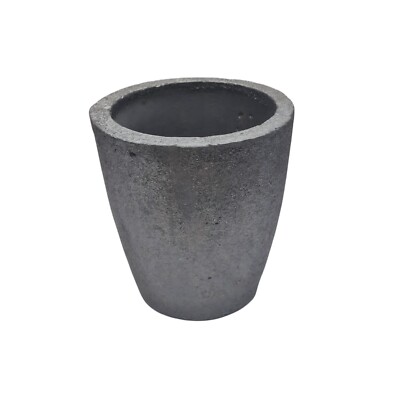 No 2 -3 KG Clay Graphite Foundry Crucible Melting Furnace Refining Gold ...