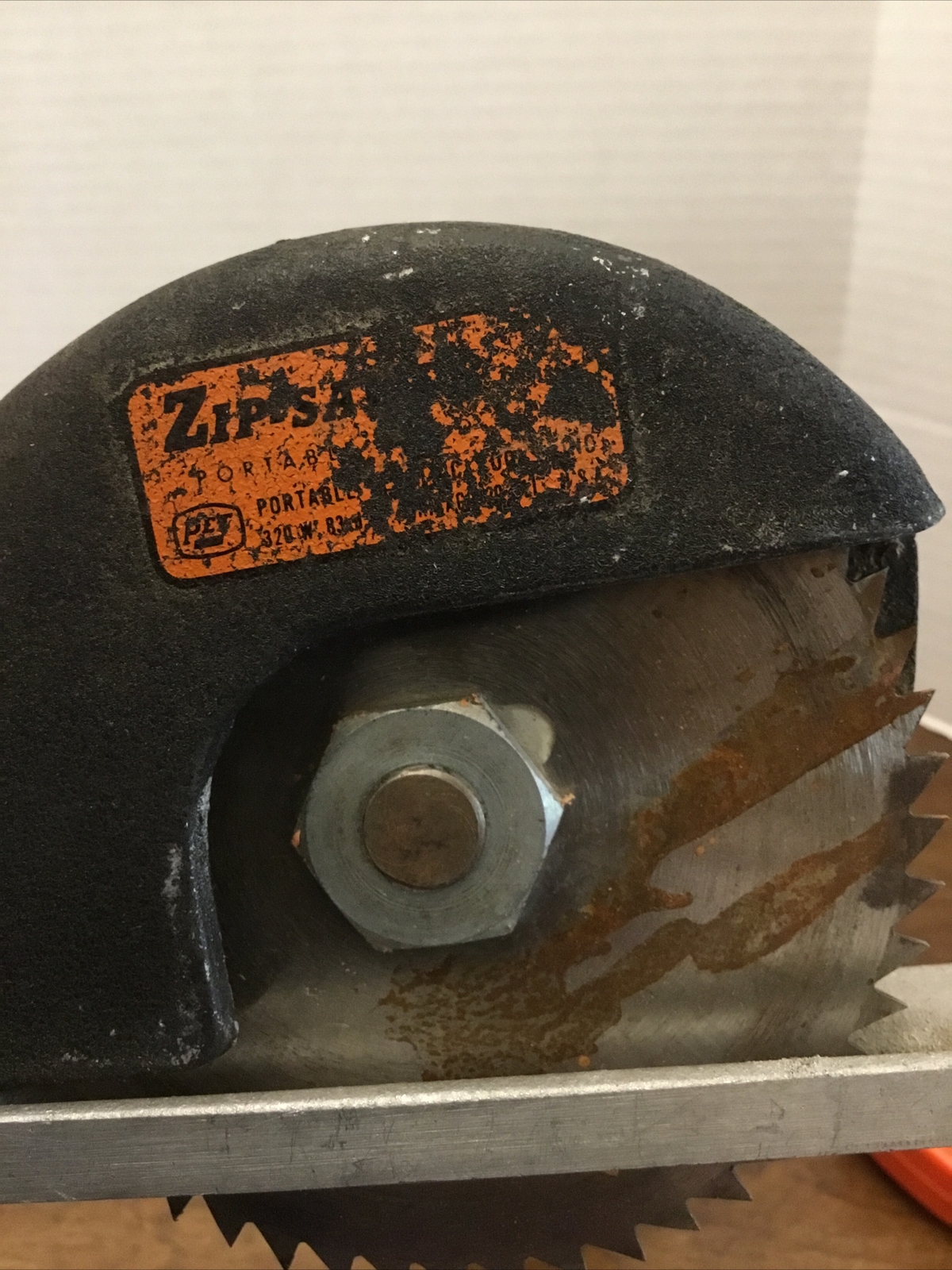 PET Hi-Power 77-H Corded Electric Drill 1/4” & ZIP Saw Mounted On Stand ...