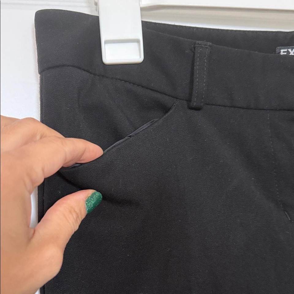 Express Editor Classic Black Pants EUC 2 oversized | eBay