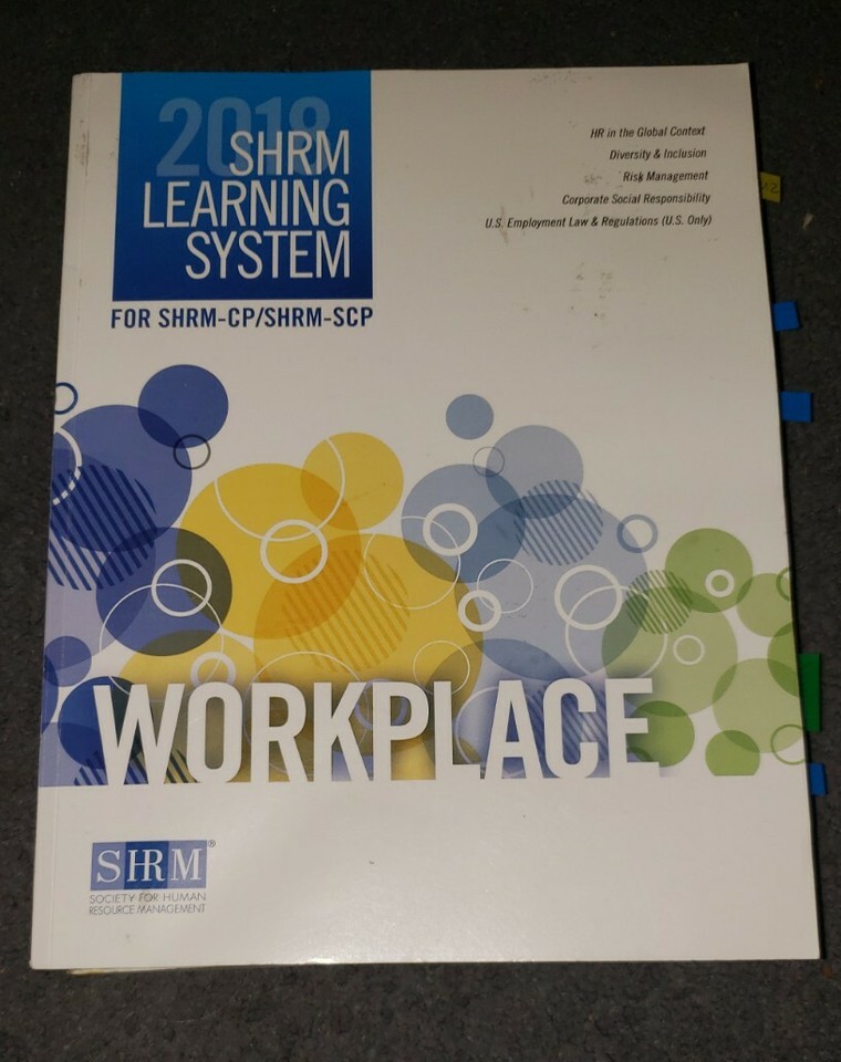 SHRM LEARNING SYSTEM LOT OF 3 BOOKS PEOPLE WORKPLACE MORE | eBay