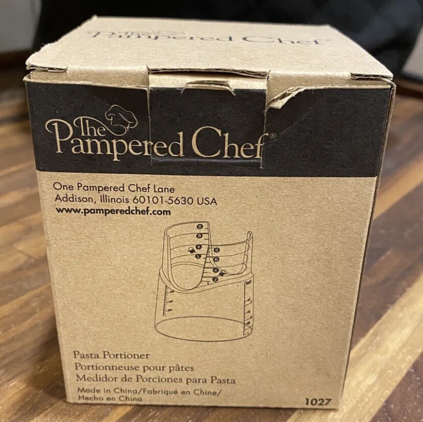 Pampered Chef Pasta Portioner Item #1027 -Measure Uncooked Pasta ...