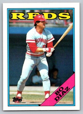 1988 Topps #265 Bo Diaz - Cincinnati Reds | eBay