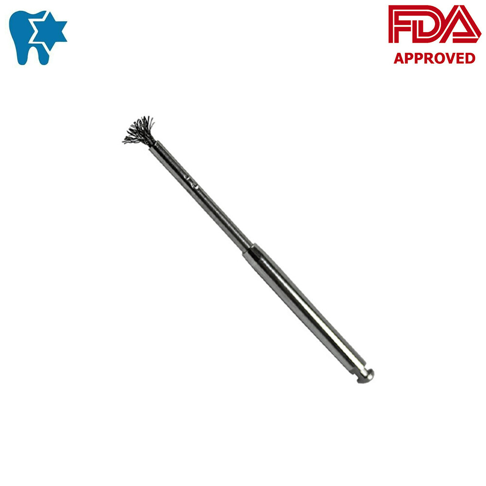 Implant Brush DSI Dental Implant Cleaning Brushes – 3-Pack, Titanium ...