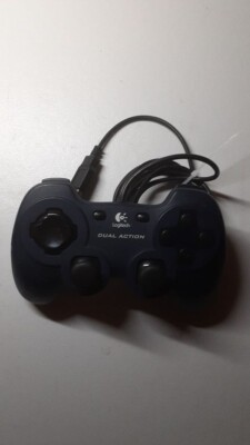 Logitech USB Dual Action Game Controller PC | eBay