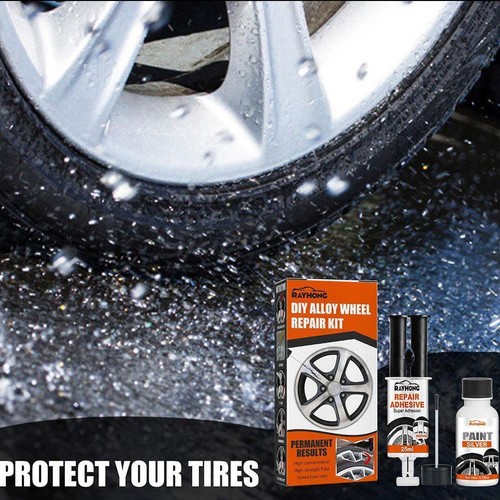 Wheel Repair Kit Rim Car Scratch Removal Dent Kerb Remove Rash ...