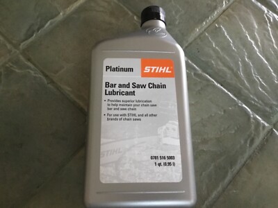 STIHL bar oil platinum premium bar and chain lubricant 0781 516 5003 ...
