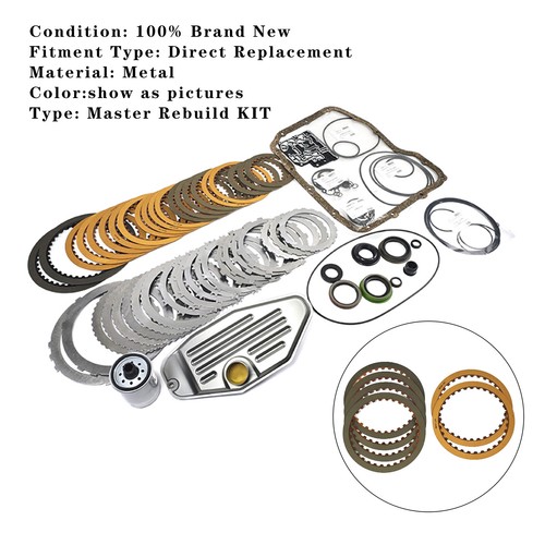 45RFE 65RFE 545RFE Super Master Rebuild KIT W/4WD Filter Friction Steel ...