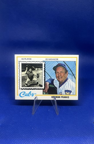 Herman Franks 1978 Topps #234 Baseball Card ⚾️⚾️⚾️ | eBay