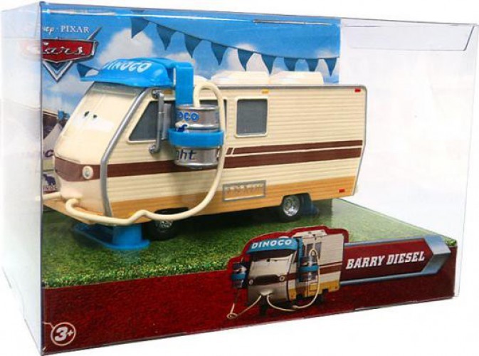 Mattel Disney Cars Deluxe Oversized Barry Diesel Diecast Car