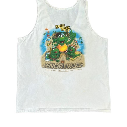 Vintage senior frogs tank size XL but see measurements | eBay