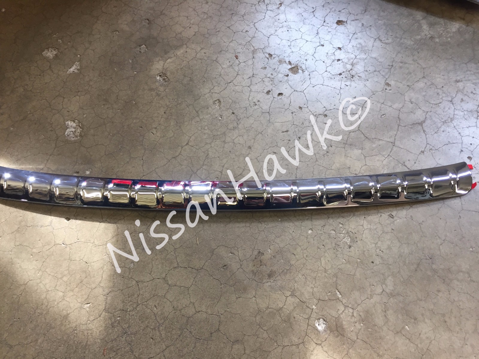 NEW OEM 2017-2020 NISSAN ROGUE SPORT STAINLESS / CHROME BUMPER ...