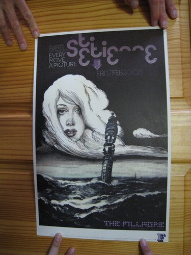 St Etienne Poster Fillmore Saint St. Every Move A Picture Woman Feb 17 ...