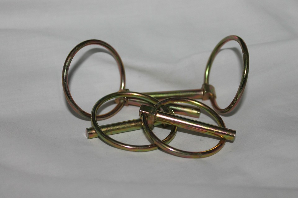 6mm 8mm 10mm Trailer Lynch Pins Linch Pin Litch Lorry Tractor Farm 2,4 ...