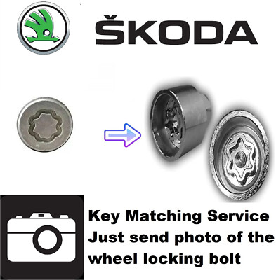 Skoda Security Master Locking Wheel Nut Key Bolt Matching Match Service ...