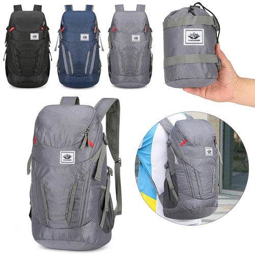 Backpack Rucksack Bag Foldable Collapsible Daypack Ultralight Camping ...