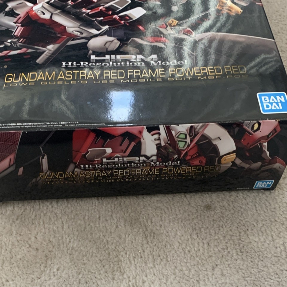 Bandai Hi-Resolution 1/100 Gundam Astray Red Frame Powered Red Model ...