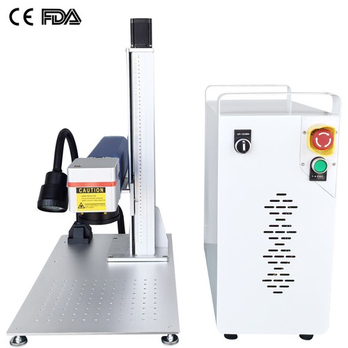 Raycus Metal Steel Fiber Laser Engraver 50W Electric Lifting Laser ...