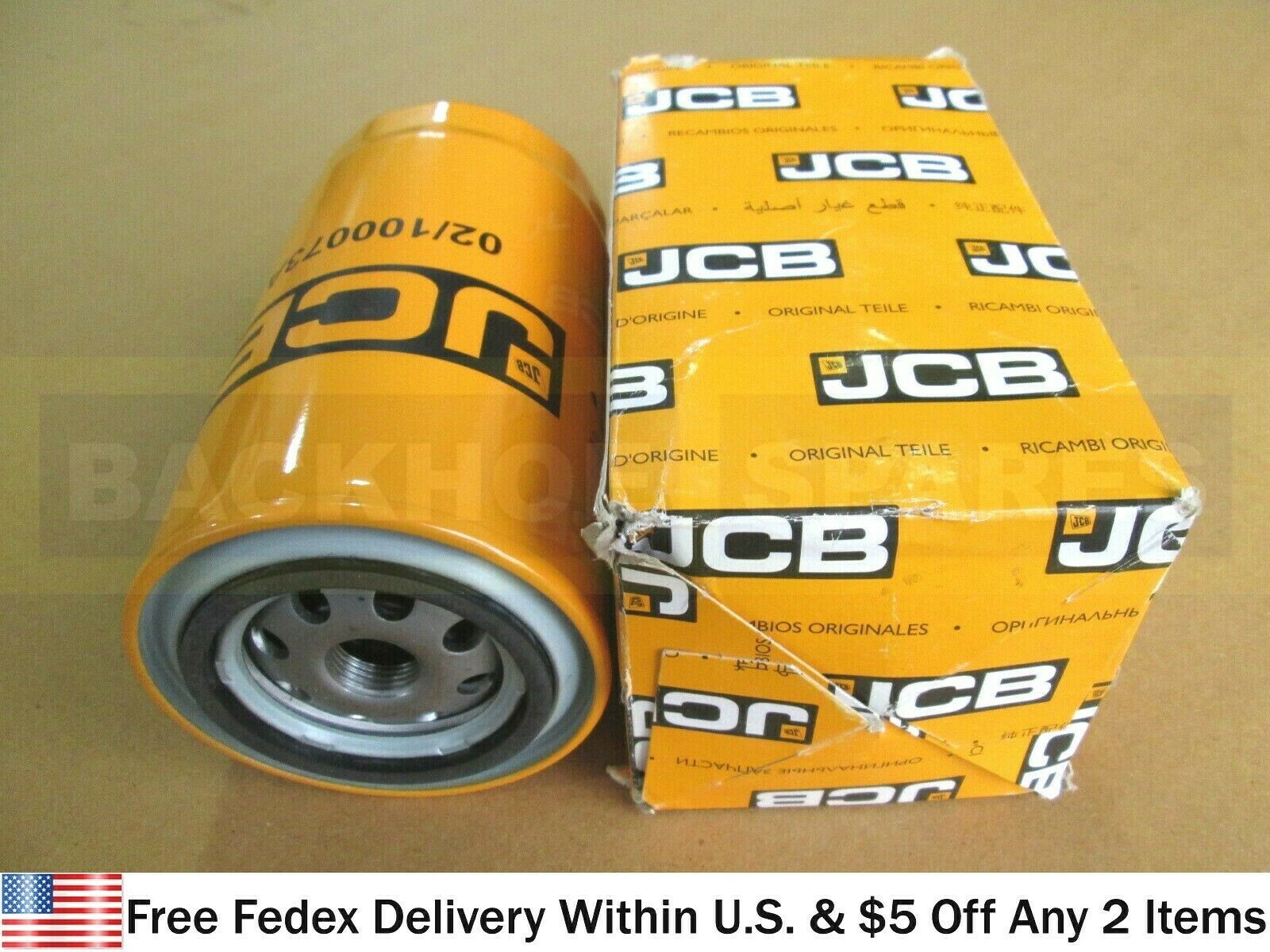 JCB PARTS - GENUINE JCB ELEMENT OIL FILTER (PART NO. 02/100073 02 ...