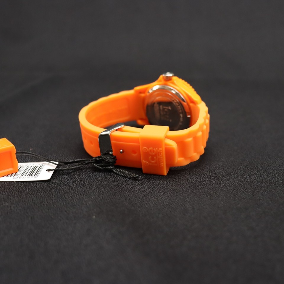 Authentic Ice Watch, Sili Orange 43MM Unisex Quartz Watch, Water ...