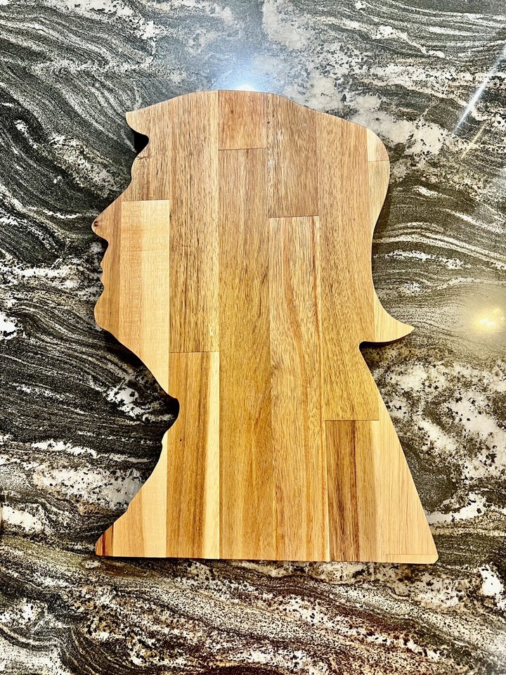 Trump Charcuterie Board Display Serving Tray Wood Fruit Dish Party ...