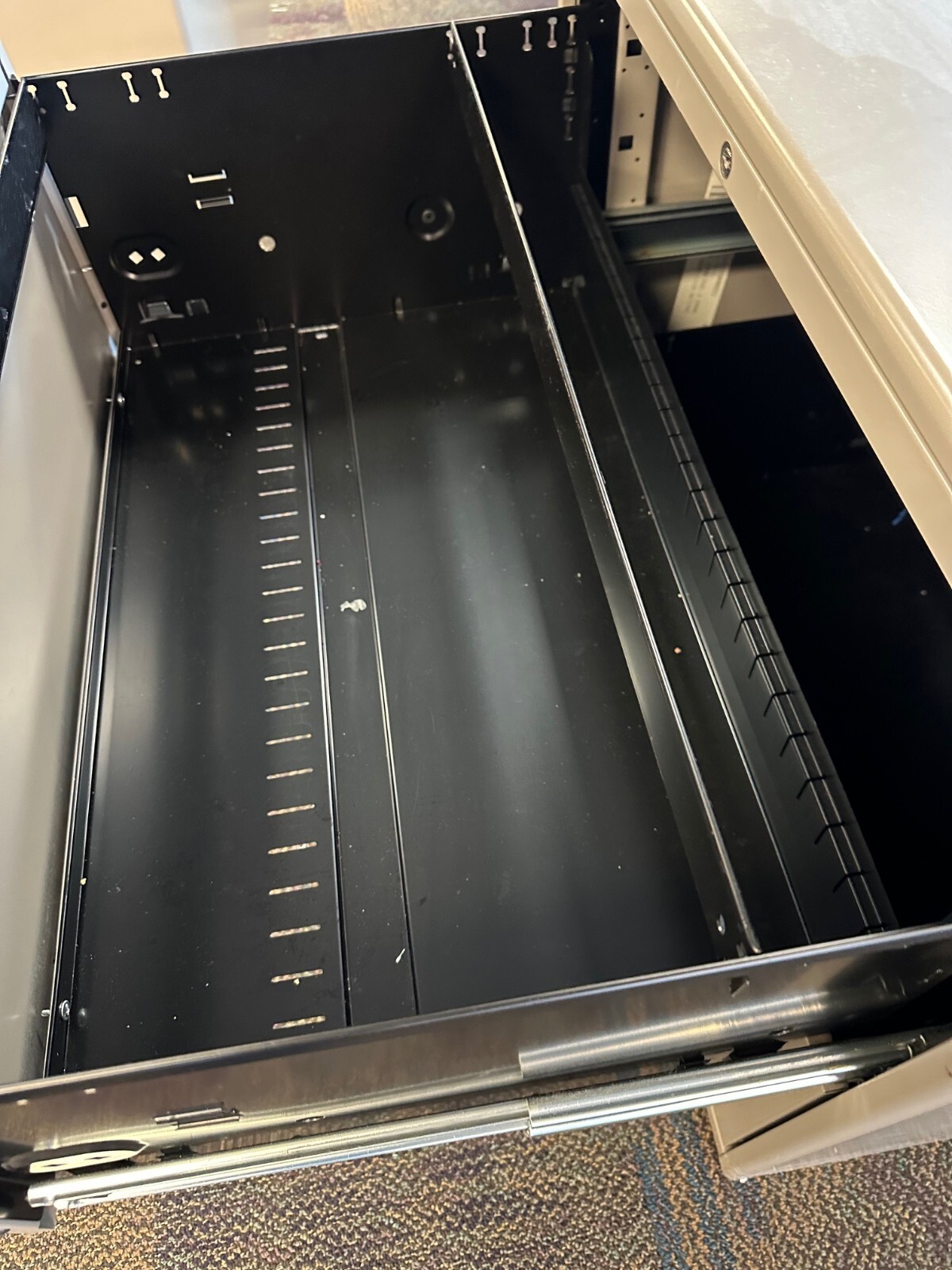 Lot of Two Side to Side File Bars/ Frames For Haworth File Cabinets ...