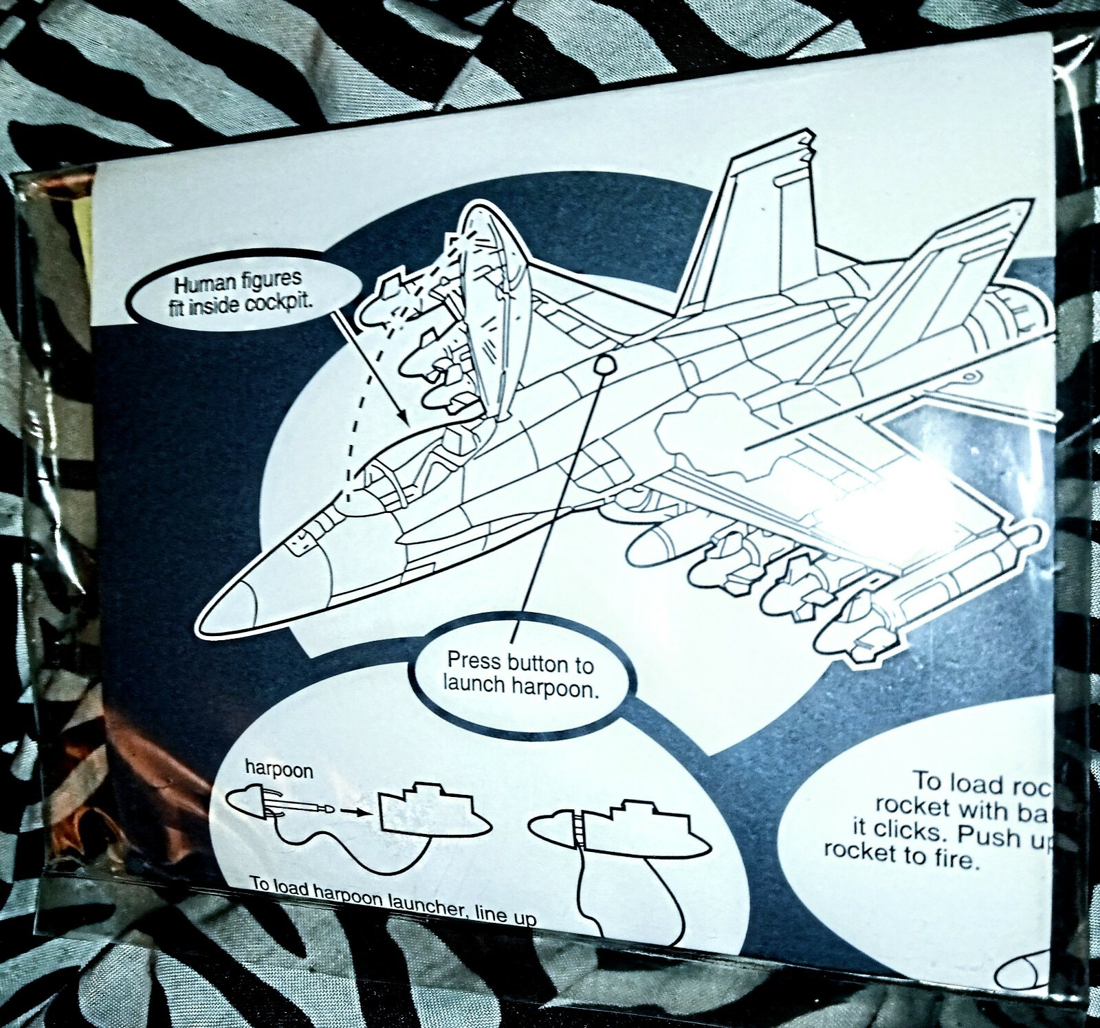 RARE Toy - 1999 Battlefield Earth FA-18 Strike Jet & JET Patch | eBay