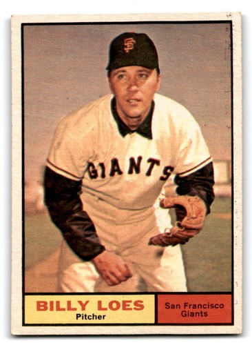 1961 Topps # 237 Billy Loes | eBay