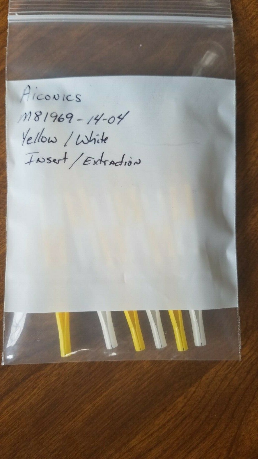 Aiconics M81969/14-04 Insertion/Extraction Tool, Size 12 Contacts, 6-Pk ...