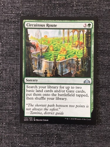 CIRCUITOUS ROUTE **MTG Guilds of Ravnica - Magic - NM - Uncommon EN#125 | eBay