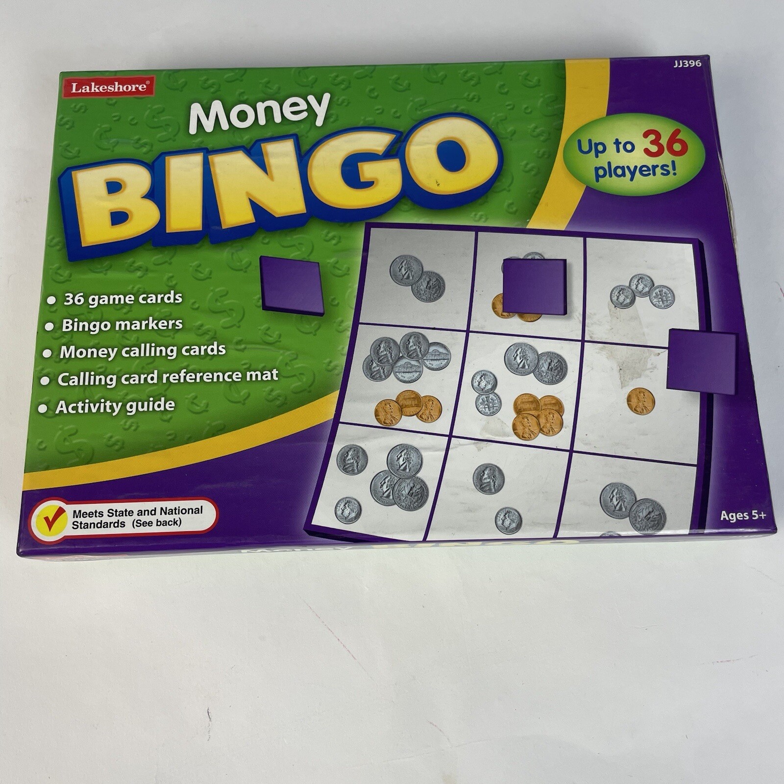 Lakeshore Money BINGO Game / Ages 5+ Up to 36 Players | eBay