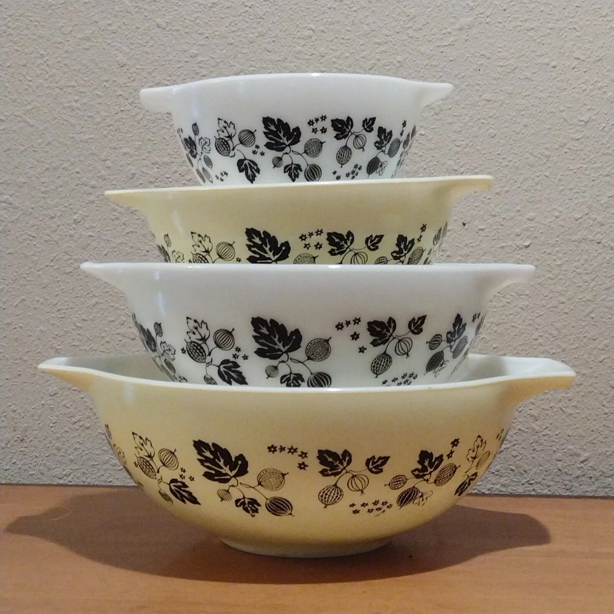 Pyrex Gooseberry vintage dishes www.cmtl.co.tz