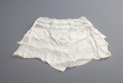 John Blair Men's White Button Front Boxer Brief 3-Pack 3XL | eBay