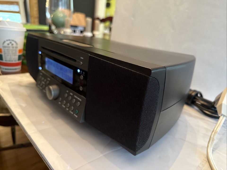 Cambridge Soundworks Radio CD 745 Black Player Am/FM Stereo Alarm Clock ...