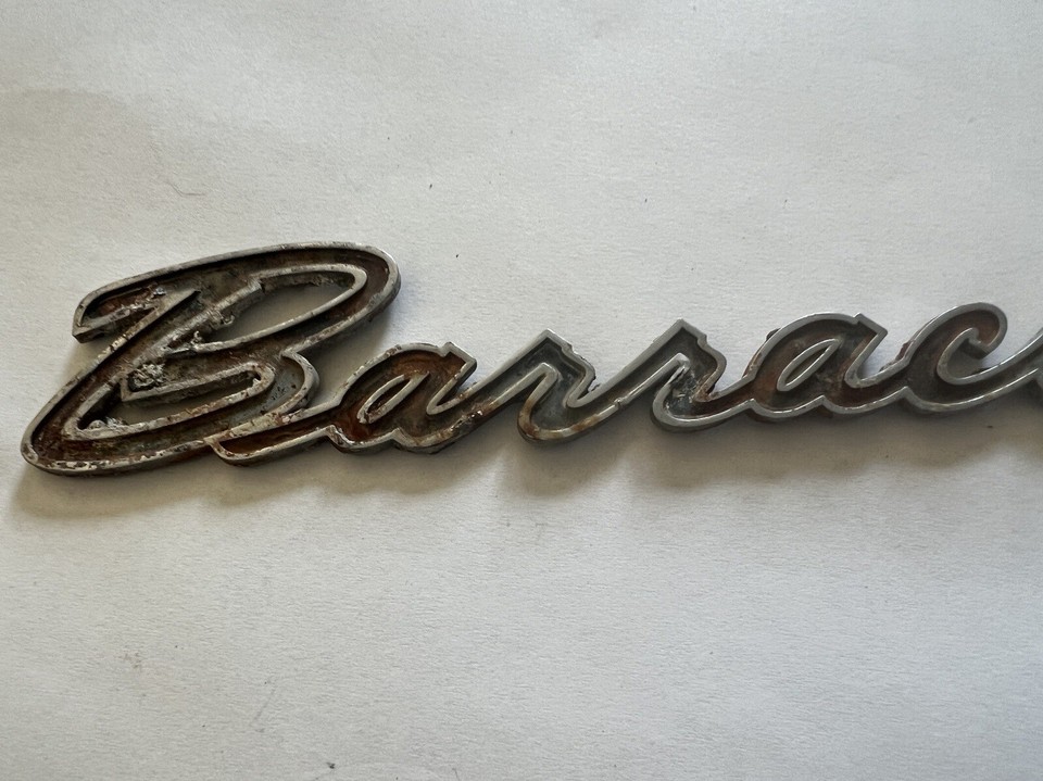 Plymouth Barracuda Emblem Used | eBay