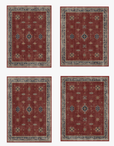 Ruggable Verena Amber Red Rug - All Sizes [NEW 💎] | eBay