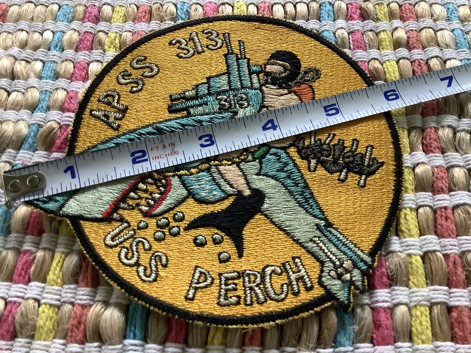 VINTAGE 1950/60’s SUBMARINE USN NAVY USS PERCH APSS-313 SHIP DECK ...