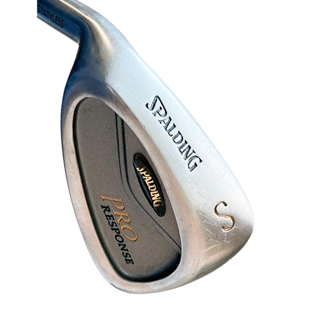 Spalding Pro Response SW Sand Wedge LH Steel Shaft 35.5" | eBay