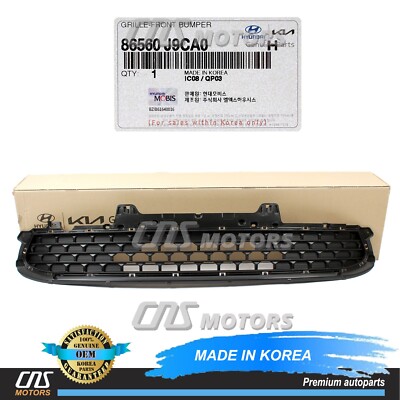 GENUINE Front Bumper Lower Grille for 2022-2023 Hyundai Kona SE SEL ...