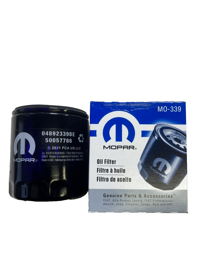 MOPAR 4892339AA - Cross reference oil filters