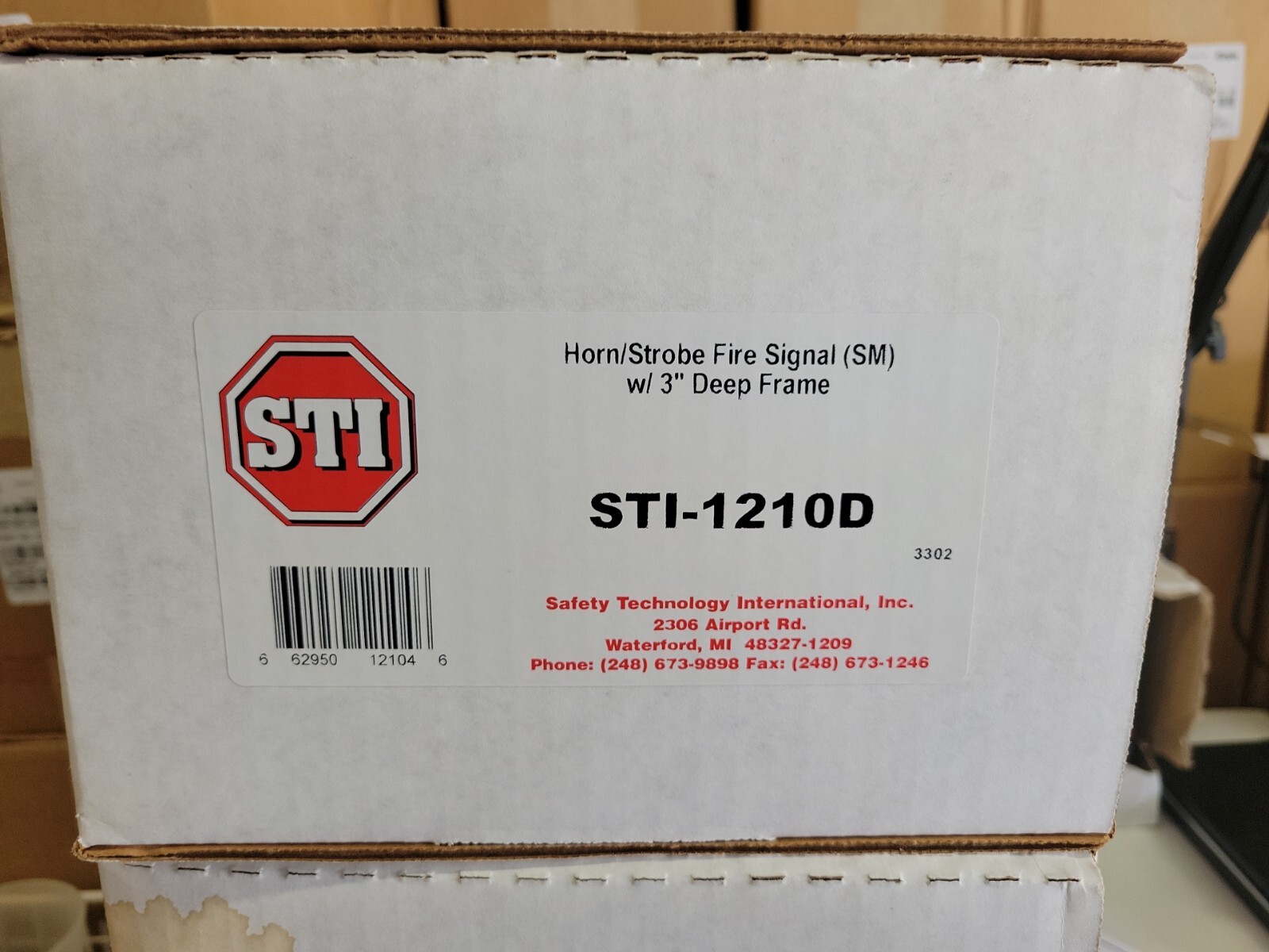Sti Sti-1210A Hornstrobe Damage Stppr,4 Inch Enc Bkbx NIB | eBay