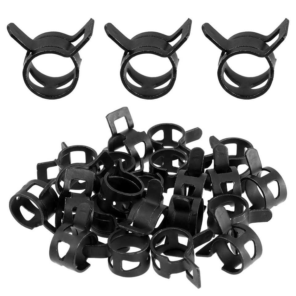 Self Clamping Spring Hose Clips Carbon Steel Clamps Sealing Radiator ...