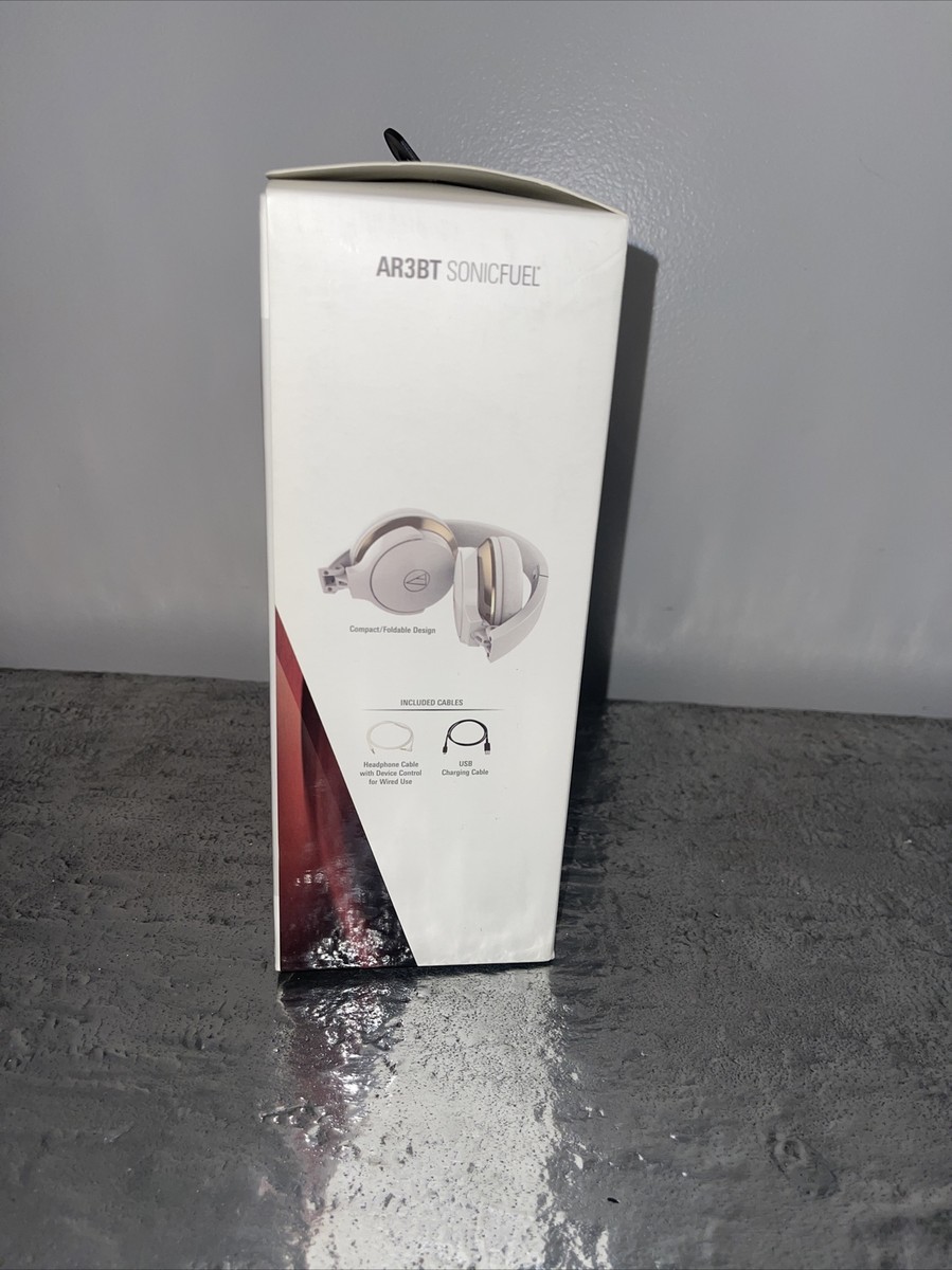 Audio-Technica ATH-AR3BT SonicFuel Wireless White | eBay