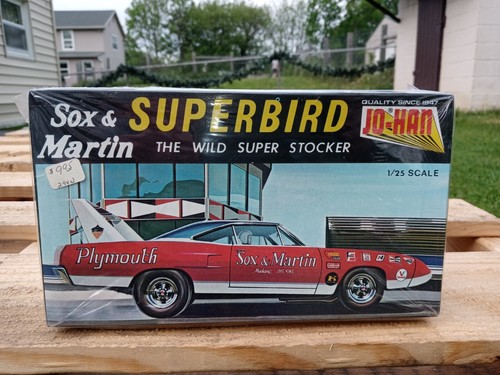New Jo-Han Sox and Martin Plymouth Superbird Mostly Sealed 1/25 Model ...