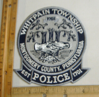 WHITPAIN TWP PENNSYLVANIA POLICE FABRIC PATCH | eBay
